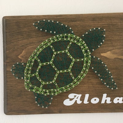 Monogram String Art Kit - Etsy