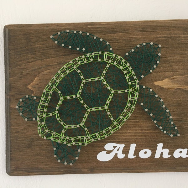 Sea Turtle String Art Kit - Etsy