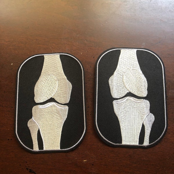 X-ray Knee Patch | Iron-on | Radiology | Broken Bone | Doctor | Ouch ...