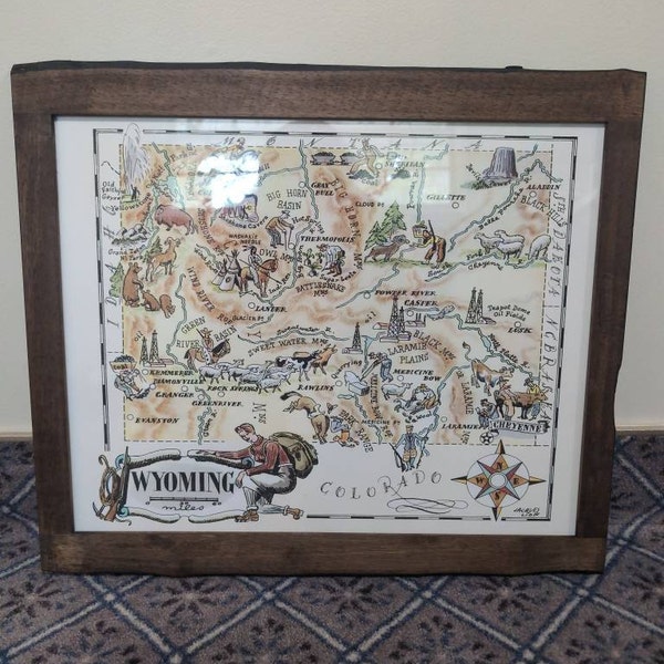 Fun State Map of Missouri – Digital Download PRINTABLE Vintage ...