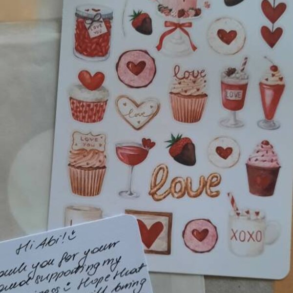 Baking Sticker Sheet, Recipe Book Stickers, Cooking Stickers ...