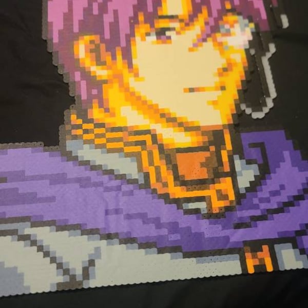 Fire Emblem 7 (blazing Blade) Character Portraits - Fuse Bead Sprite Wall Art Figure - Etsy