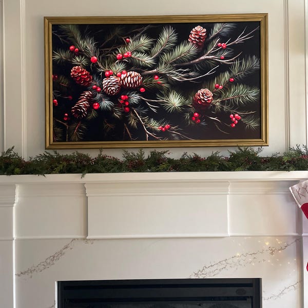 Vintage Library Books TV Art Digital Bookshelf Wall Art Samsung Frame ...