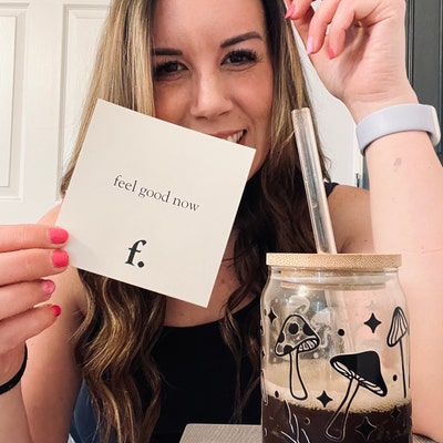 True Crime Iced Coffee Glass, True Crime Lover Glass, Iced Coffee Glass ...