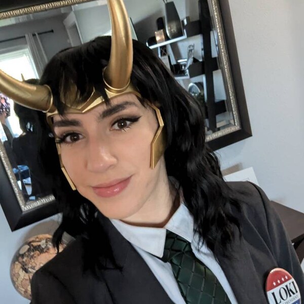 3” & 1.25” Loki for President Button Pin - TVA Variant Time Keepers (x2 ...