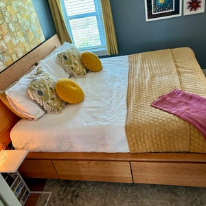 X6230A hardwood 6 Drawer Dresser, Overlap Drawers, Flat Panels, 60 Wide ...