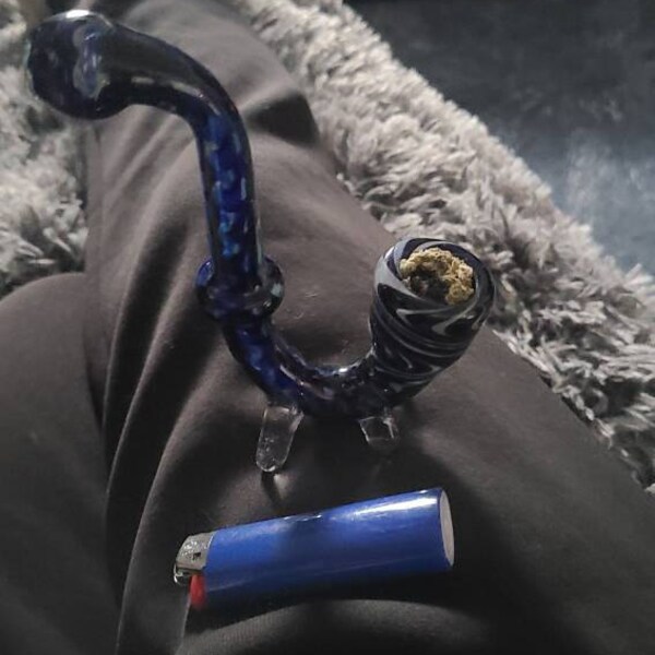 Wood Grain Gandalf Pipe Glass Wizard Pipe Lord of the Rings Pipe Hobbit ...