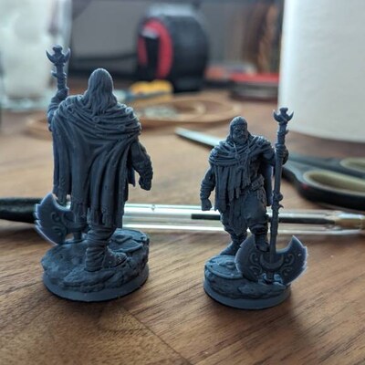 Umber Hulk Miniature Lord of the Print Insect Warrior Model Cave ...