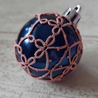 Tatting Pattern Three Christmas Ornaments Instant Digital Download - Etsy