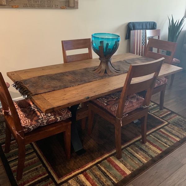 Chestnut Dining Table. 36" X 108" X 30" - Etsy