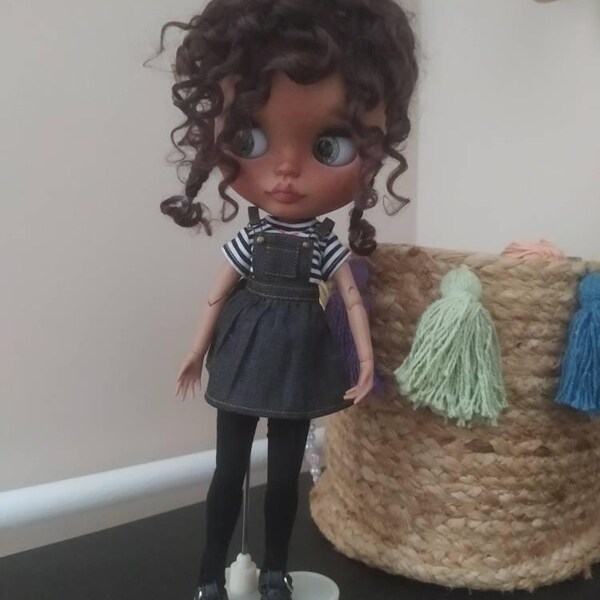 Blythe Doll Custom TBL, Ooak Blythe Doll, Blythe Blonde Hair, Blythe ...
