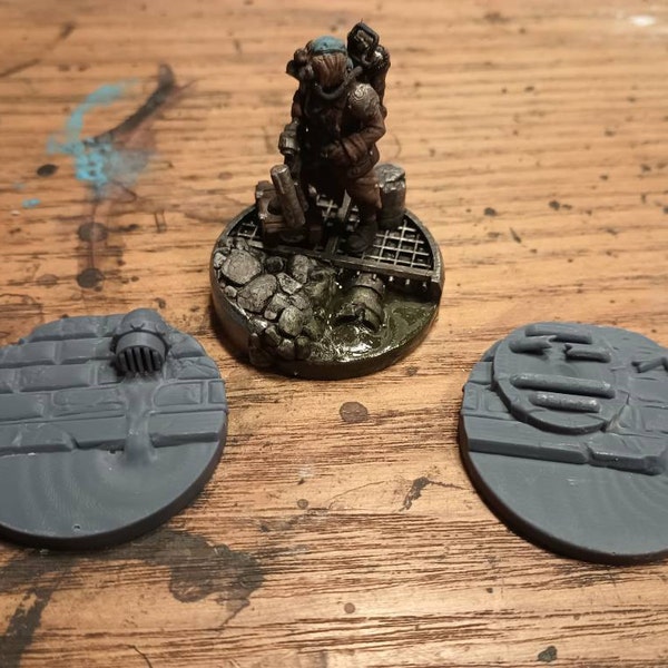 Atlantis Themed Bases Admiral Apocalypse Resin Bases - Etsy