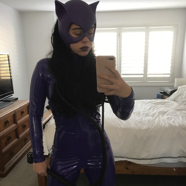 Catsuit Shown In Stretch Gloss Vinyl Pvc By Suzi Fox. - Etsy