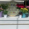 Flower Shop Sign Customized, Rustic Flower Shop Sign, Flower House ...