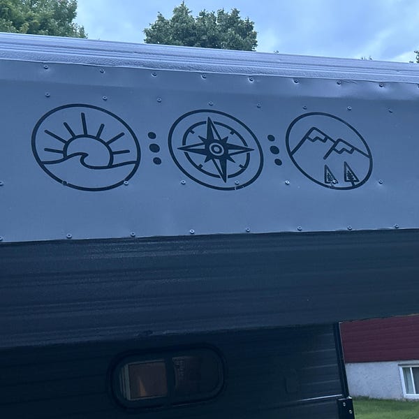 Camper Stickers, Van Stickers, Car Sticker, Caravan Stickers, Van ...