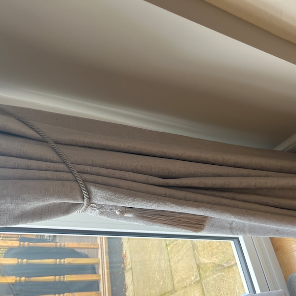Laura Ashley Wide Border Geometric Floral Trim. Mr Jones Natural ...