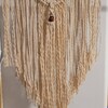 Blue Macrame Wall Hanging With Crystal, Crystal Wall Hanging, Colorful ...