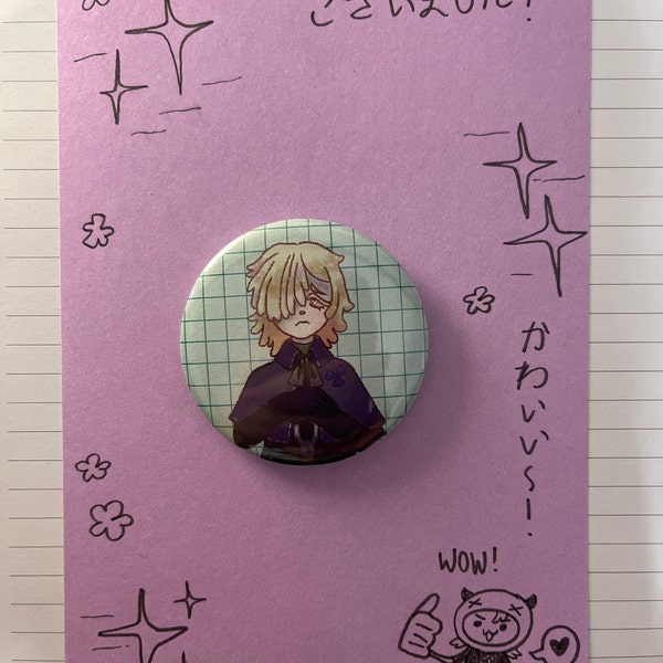 Identity V Buttons - IDV Male Survivor Pin Badges - Postman Prisoner ...