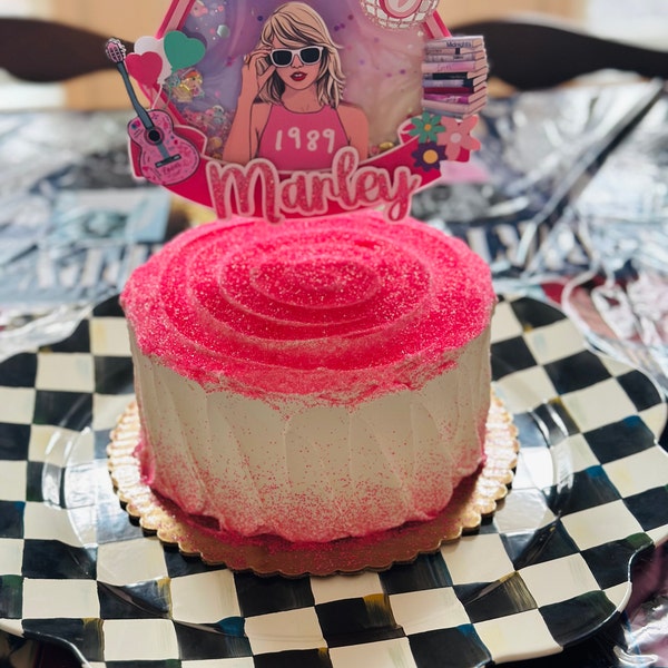 Swiftie Cake Topper - Etsy