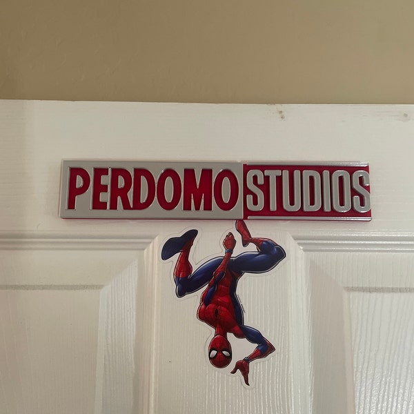 Personalized Custom Marv El Studios Door Sign - Etsy