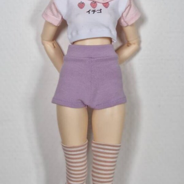 SLIM MSD BJD Minifee 1/4 Mismachted Dino & Pink Stockings - Etsy