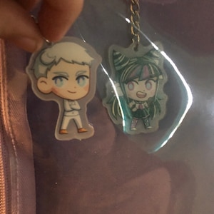 DR 2 Girls Keychains Mahirui Hiyoko Saionji Chiaki Ibuki - Etsy
