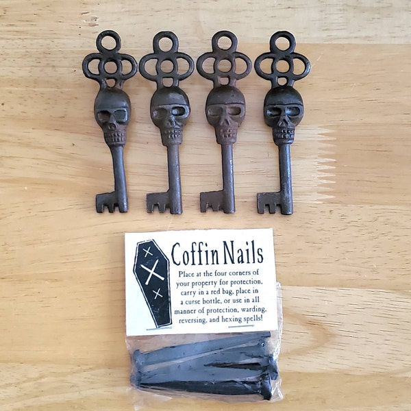 Cast Iron Skeleton Key Medium - Etsy