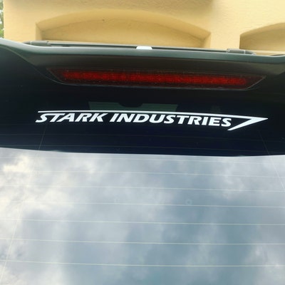 STARK INDUSTRIES DECAL Iron Man Decal Decal for Cars Vinyl Decal ...