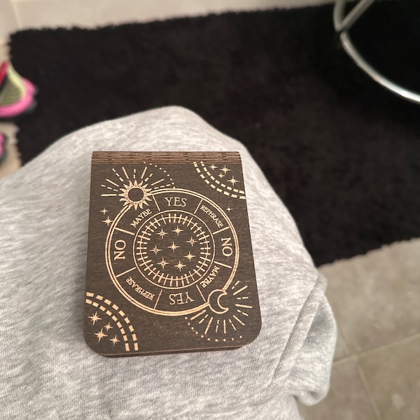 Pendulum and Board Dowsing Kit With Pendulum Holder Box, Divination Set ...