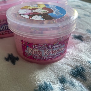 Frog Spawn Slime smitten Kitten Unscented Stretchy Frogspawn Crunchy ...