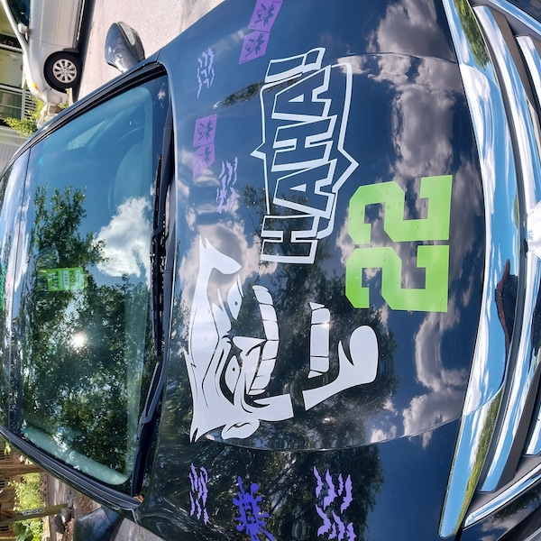 Varsity Number 6 Decal Sticker Vinyl Window Laptop College Athletic ...