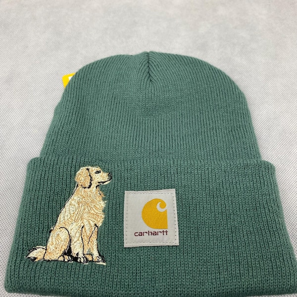 Golden Retriever - Machine Embroidery Design - 3 Sizes, Sitting Dog ...