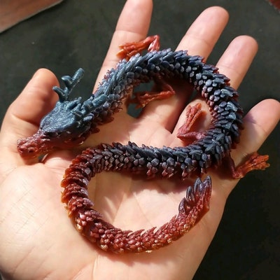 3D Printed Articulated Snake BOA Design by Cinderwing3d authorized ...