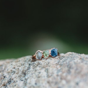 Birthstone Stacking Ring Custom Stacking Ring Push Present | Etsy