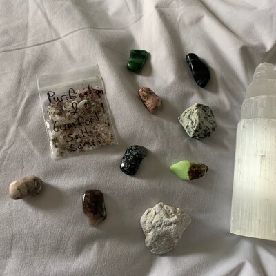 Himalayan Salt Wand Halite Wand Natural Gemstone - Etsy Canada