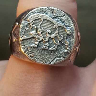 Custom Norse Viking Hel Ring Asatru Mens Celtic Jewelry - Etsy