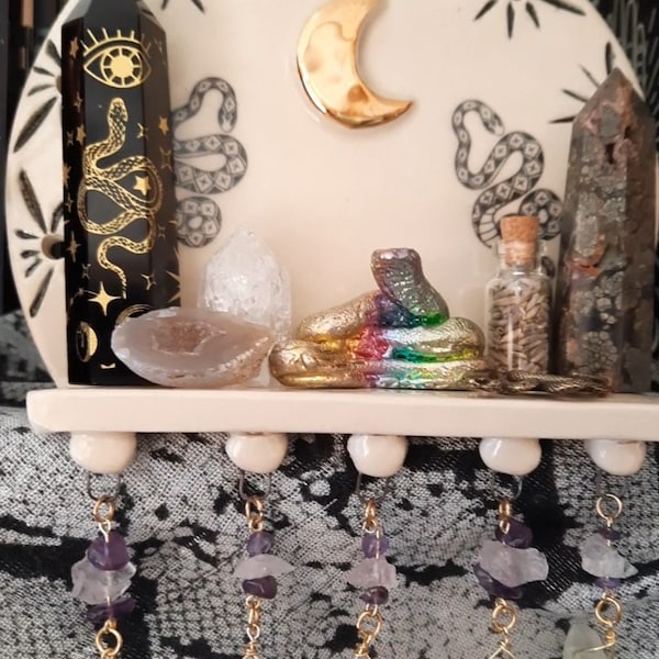 Celestial Moon Altar Witch Altar Hanging Altar Sacred Space seconds ...