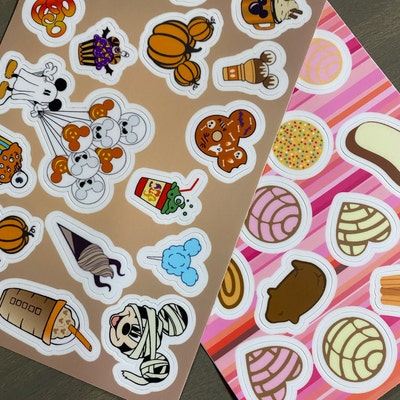 Mexican Pan Dulce Sweet Bread Sticker Sheet - Etsy