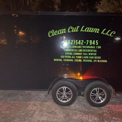 Custom Vinyl Trailer Decals Lettering, Enclosed Trailer Signs Graphics ...