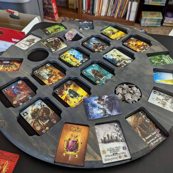 Regular Wood Turning Card & Dominion Game Board, Thanksgiving Christmas ...