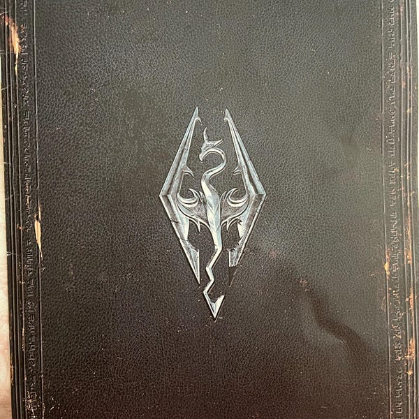 Un-official Handmade Skyrim Magic Tomes / Journals - Etsy