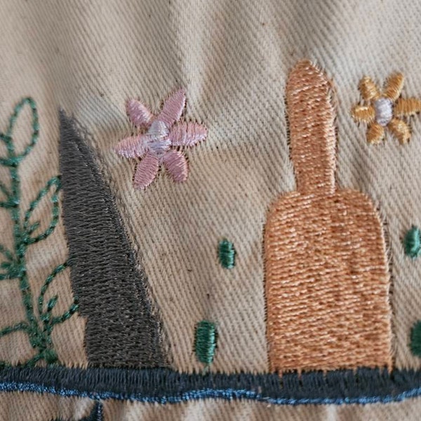 Kitchen Utensils Split Embroidery Design, Baking Tools Flower ...