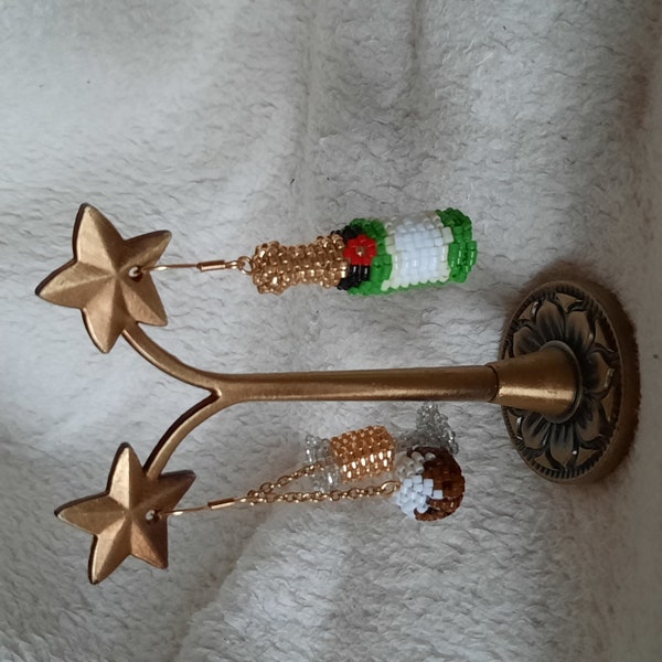 Bead Pattern: 3D Christmas Village Train Station Ornament - Etsy