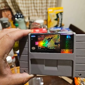 Super Famicom Cartridge Game Replacement Labels. Replace Your Game ...