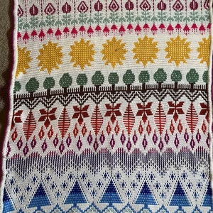Berber Afghan Overlay Mosaic Crochet PATTERN ONLY Digital - Etsy