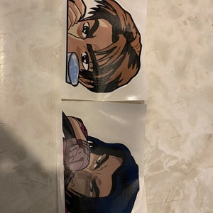 Initial D the Myogi Night Kids Sticker Pack Takeshi and | Etsy