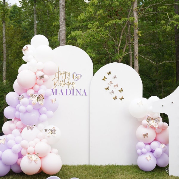 3D Purple Paper Butterfly Cutouts Paper Butterflies Purple Butterfly ...