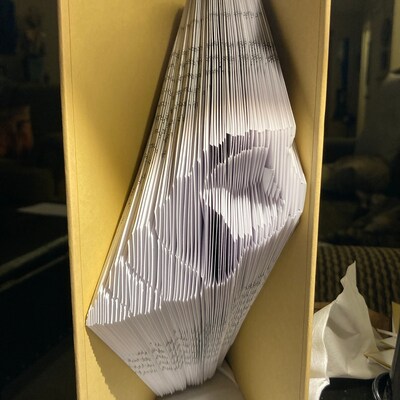 Measure Mark Cut Fold Carousel Book Folding Art Pattern - Etsy