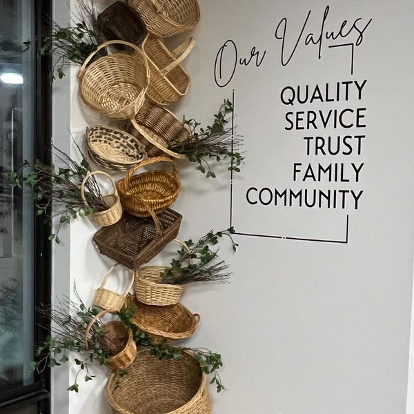 One Team Meeting Expectations Wall Decal - Teamwork Wall Art - Team ...