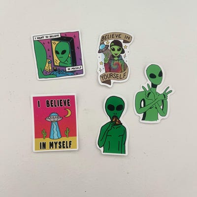 5-50 Pack Science Themed Stickers for Laptops, Skateboards, Phones ...